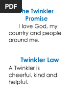 Star Scout Promise and Law Overview | PDF