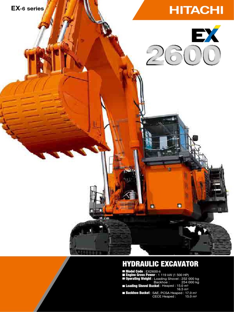 Ex2600 6 1 | PDF | Truck | Engines