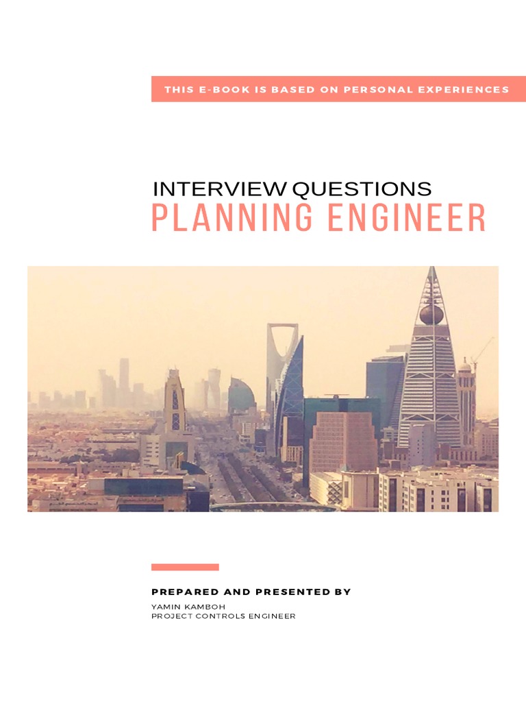 Sample Interview Questions For Planning Engineers | PDF | Project ...