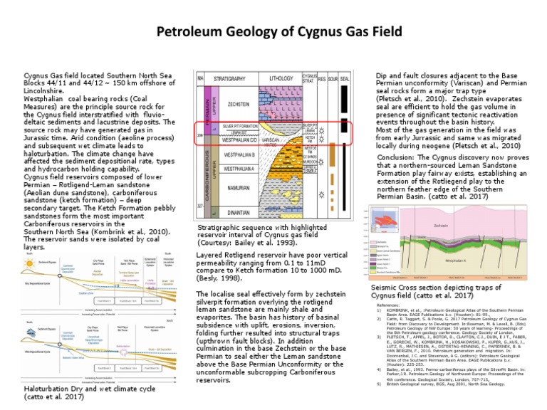 Petroleum Geology of Cygnus Gas Field | PDF | Petroleum Geology | Petroleum