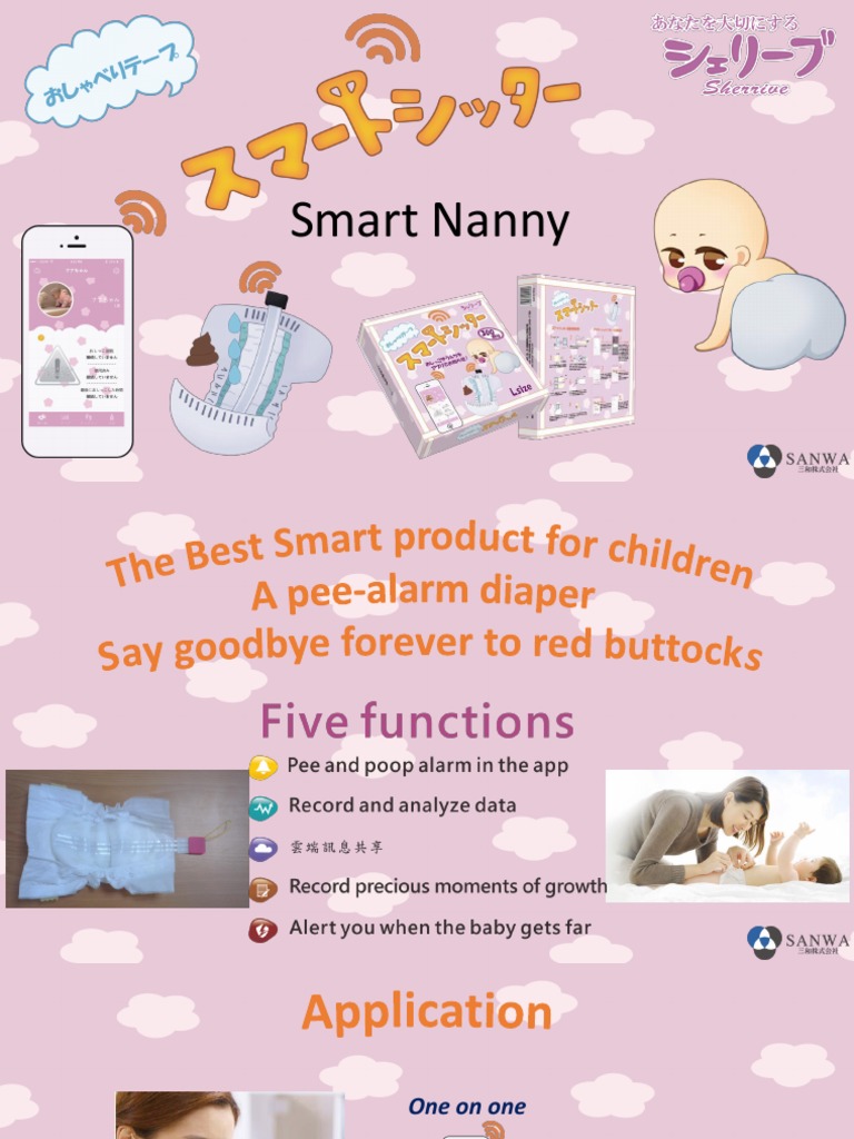 Smart Nanny Diaper Monitor System | PDF | Smartphone | Mobile Computers