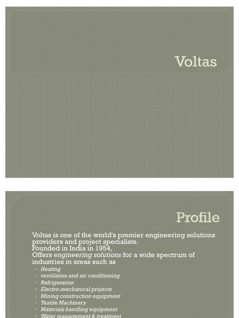 Voltas 1 | PDF | Human Resources | Integrity