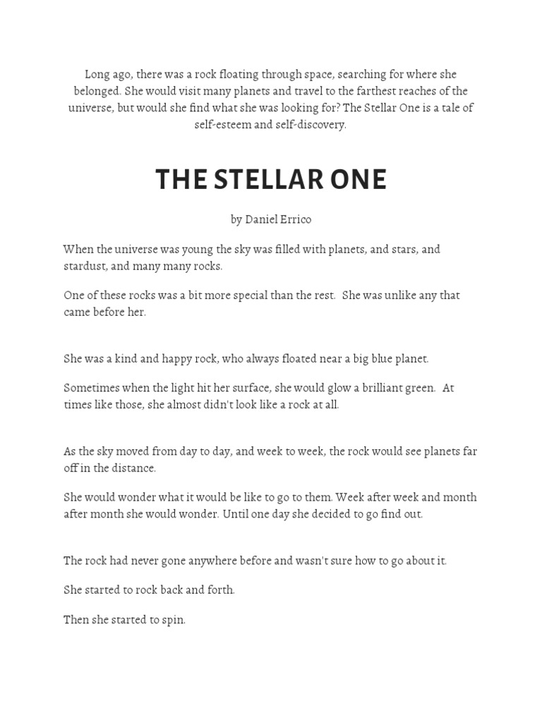 The Stellar One | PDF | Science | Astronomy
