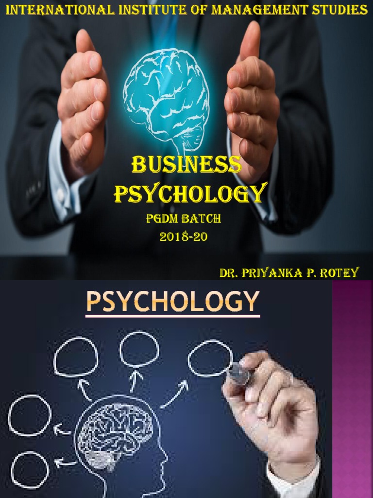 Business Psychology PPT New | PDF | Industrial And Organizational ...