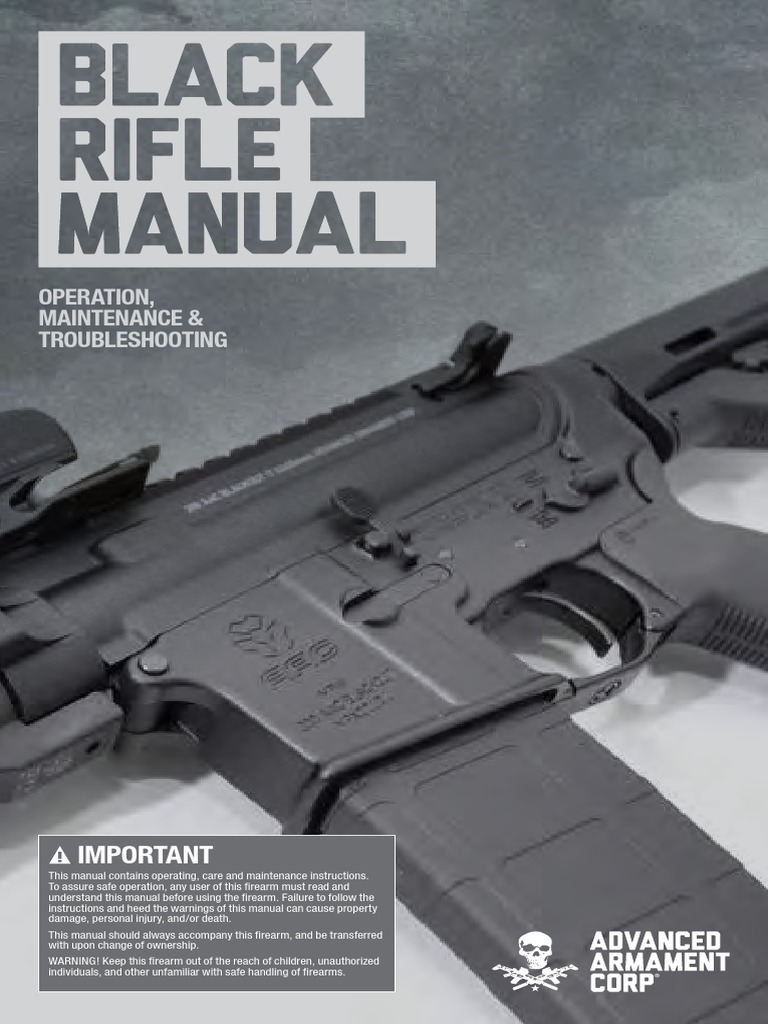 AAC AR Manual OCT - 2012 PDF | PDF | Firearms | Cartridge (Firearms)