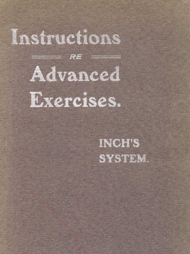 Inch - Advanced Exercises | PDF