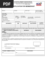 Solo Parent Application Form | PDF | Identity Document | Social ...