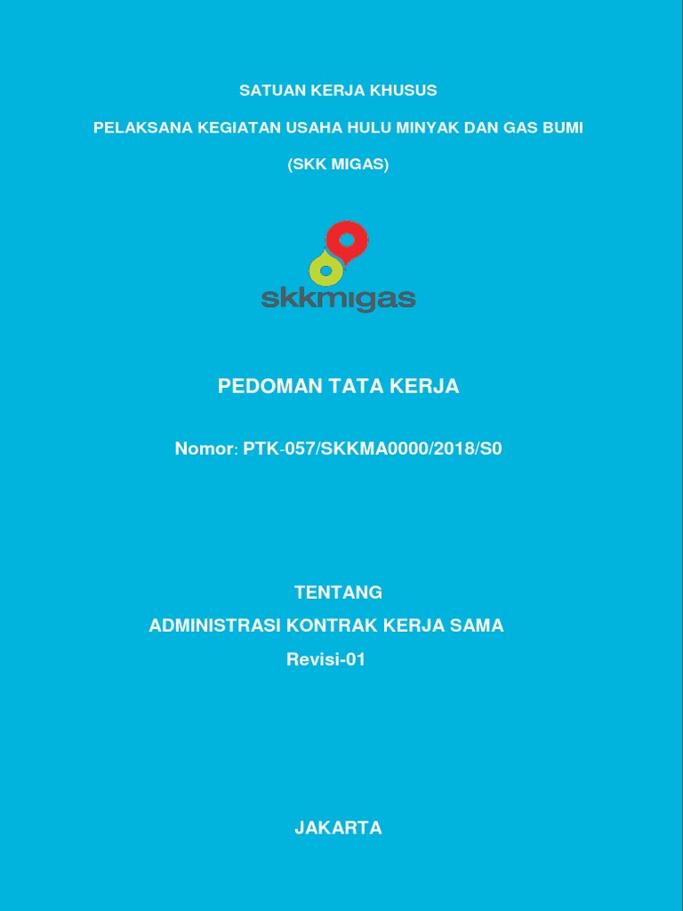 PTK SKK Migas | PDF