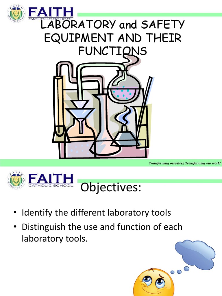 Laboratory and Safety Equipment and Their Functions | PDF | Laboratory ...
