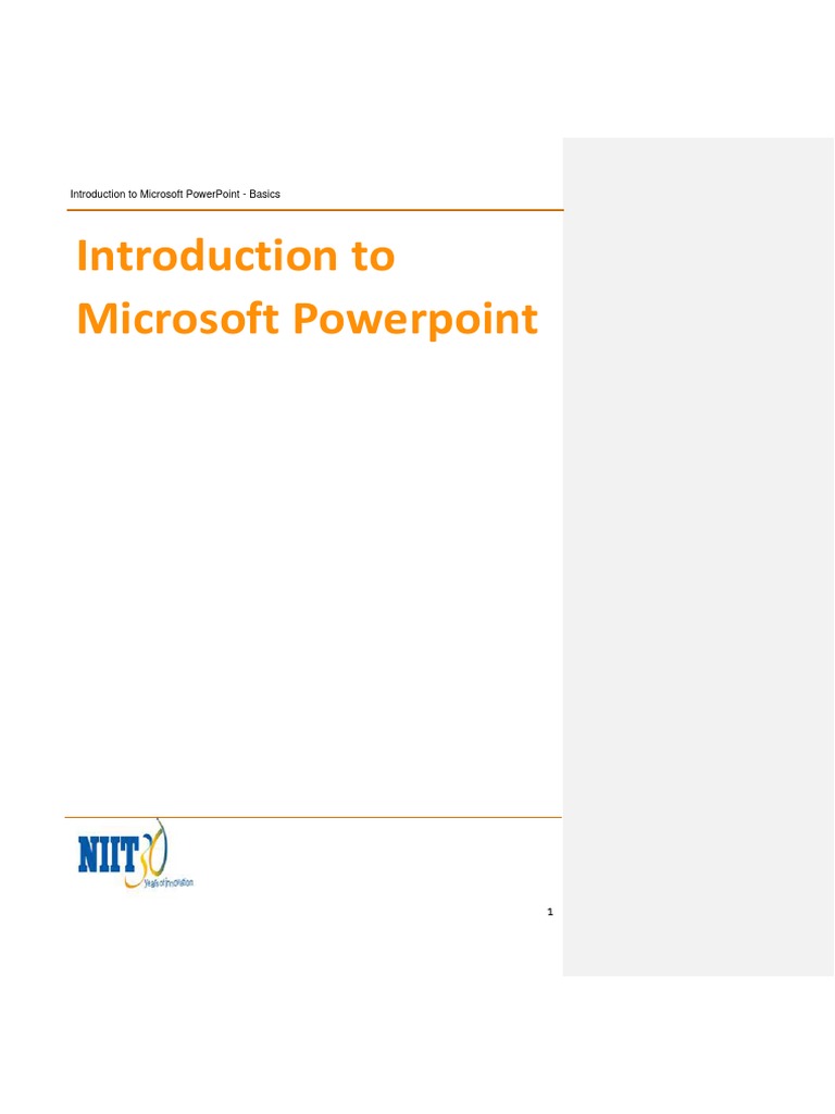 PowerPoint Basics: A Beginner's Guide | PDF | Microsoft Power Point ...