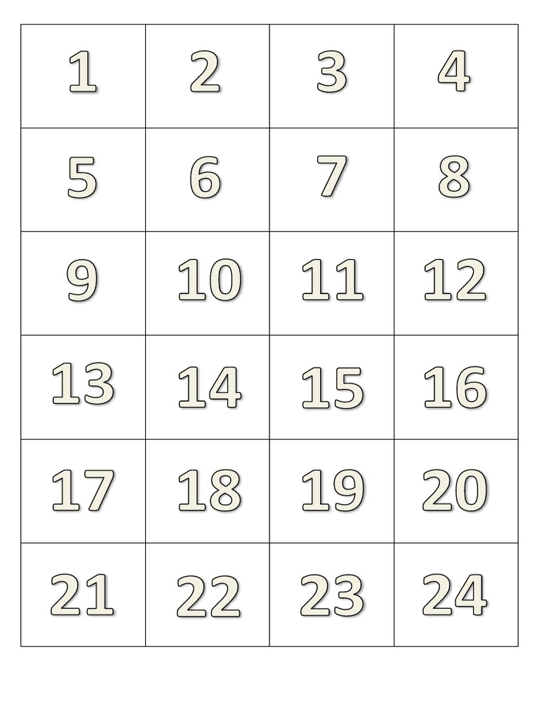 Angka 1 Sampai 100 | PDF