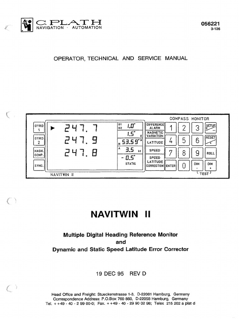 Sperry Navitwin 2 | PDF