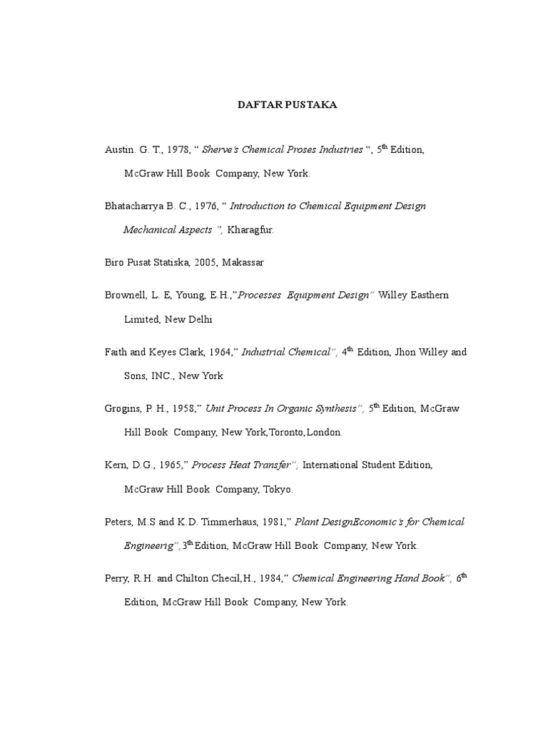 Mechanical Aspects ", Kharagfur.: Daftar Pustaka | PDF | Technology & Engineering