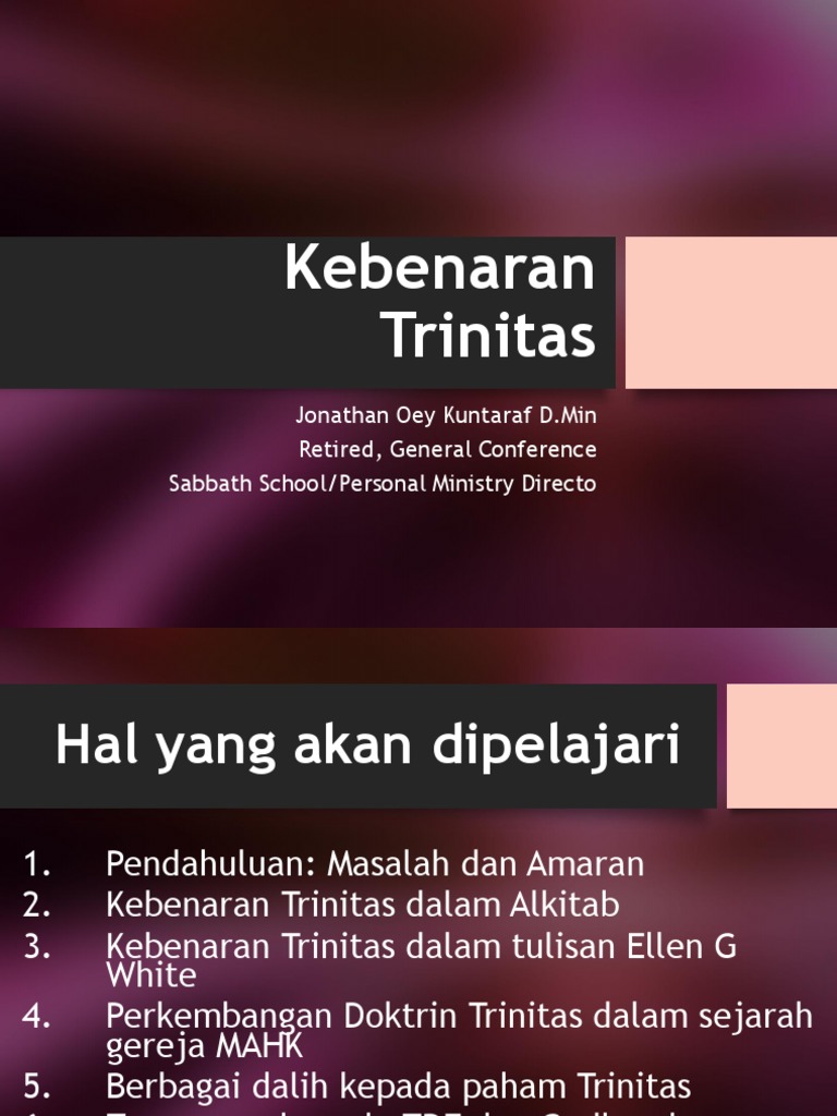 Trinitas | PDF