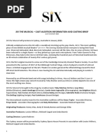 Six - The Musical Script | PDF | Anne Boleyn
