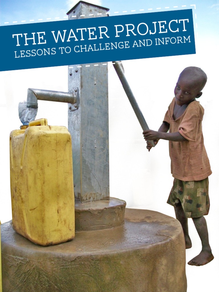 Water Project | PDF | Hand Washing | Drinking Water