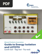 LOTOTO Procedure: 9 Steps to Safety | PDF | Safety | Occupational ...