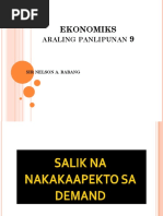 Ano Ang Kahulugan NG Demand, Demand Function | PDF