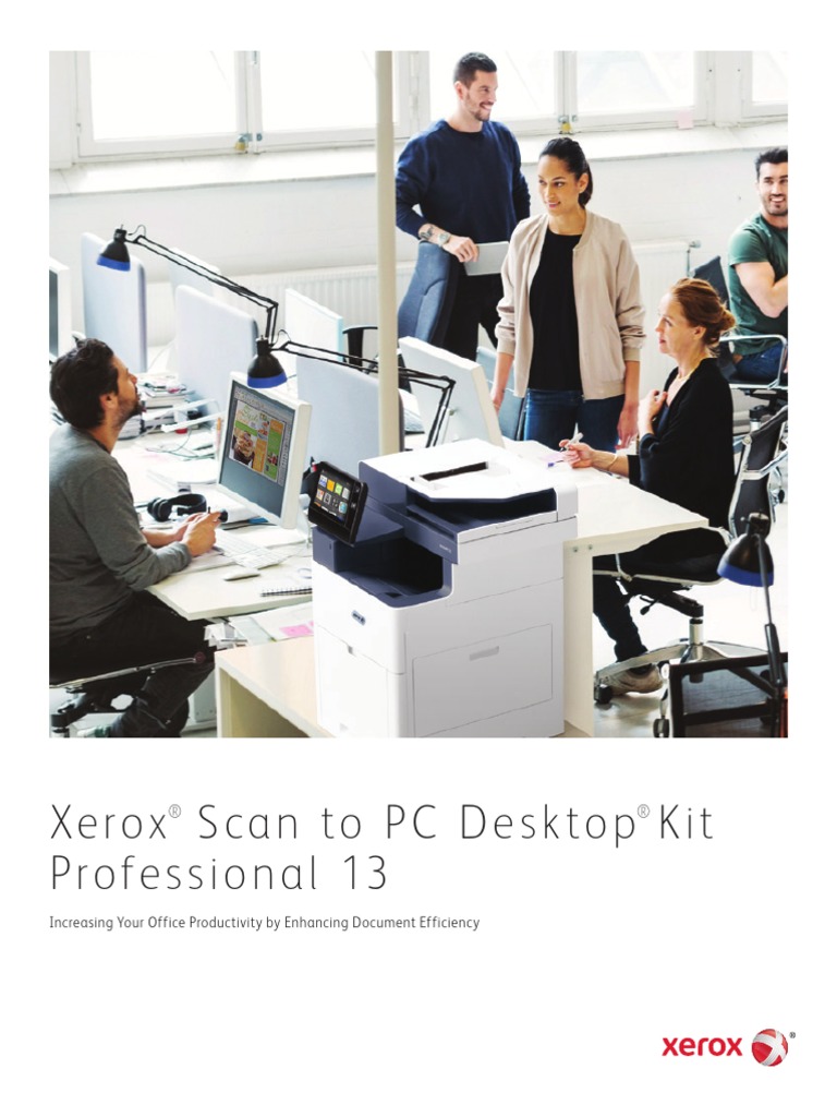 Xerox Scan To PC Desktop Professional 13 Brochure | PDF | Optical ...