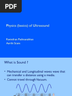 Basic of Ultrasound | PDF | Sound | Ultrasound