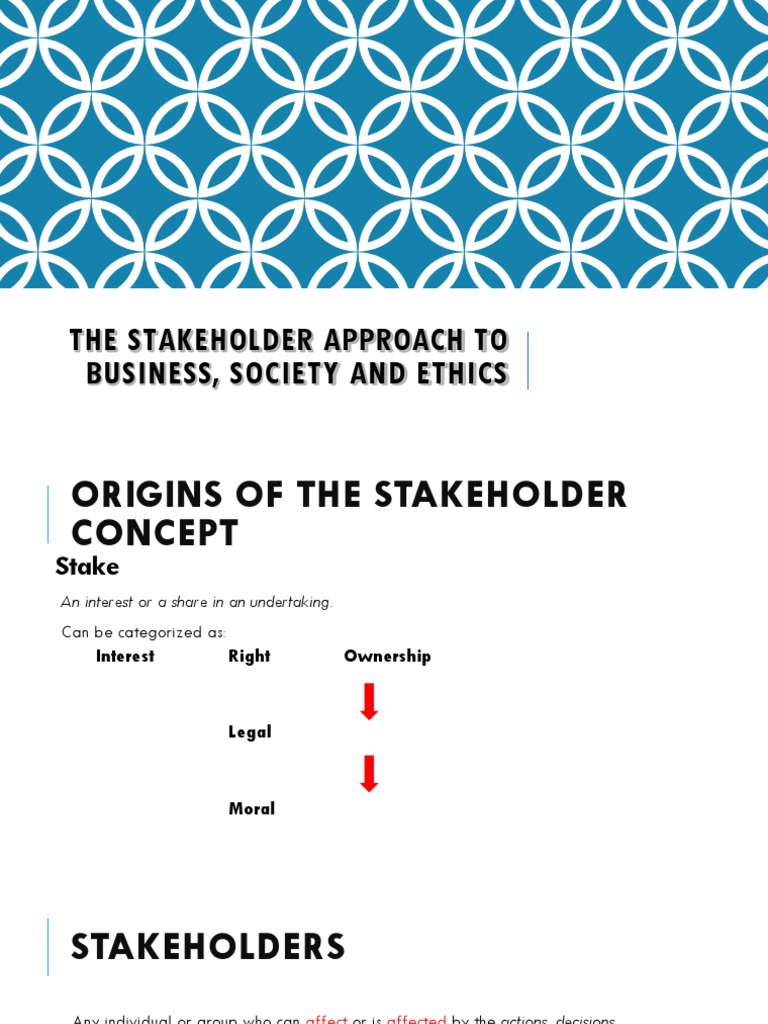 Stakeholder Analysis Exercise | PDF | Stakeholder (Corporate ...