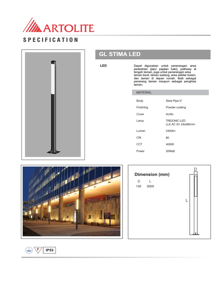 GL Stima Led | PDF