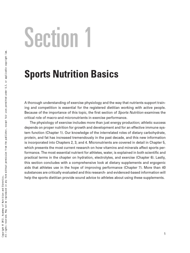 ColemanEllenRos 2012 SportsNutritionBasics SportsNutritionAPract | PDF ...