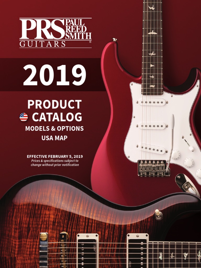 PRS 2019 Catalog | PDF | Bass Guitar | Music Production