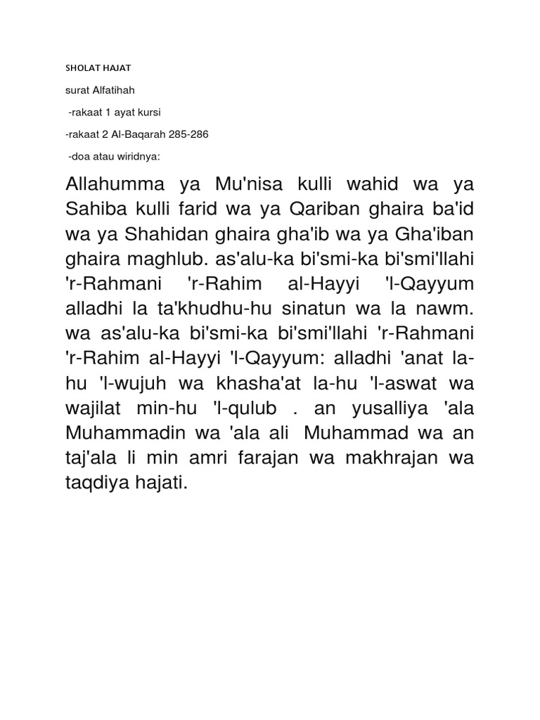 Kumpulan Doa | PDF