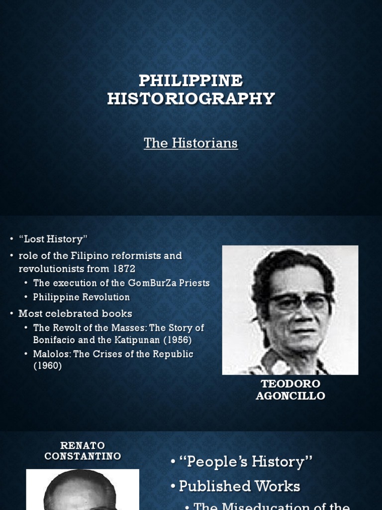 Key Figures and Approaches in Philippine Historiography | PDF