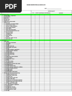 Guest Room Cleaning Checklist Template | PDF | Bathroom | Home