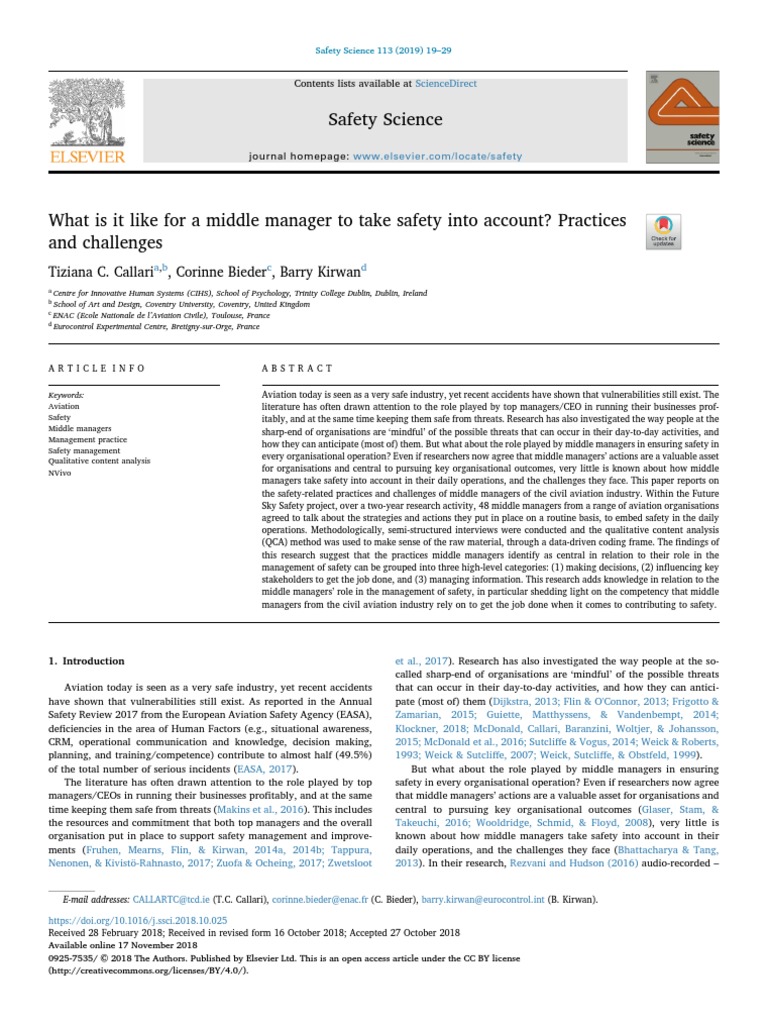 Journal Job Safety Analysis | PDF | Qualitative Research | Data Analysis