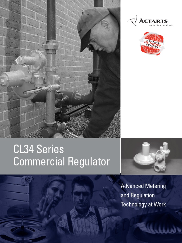 Catalogo Regulador Actaris CL 34 | PDF | Valve | Gases