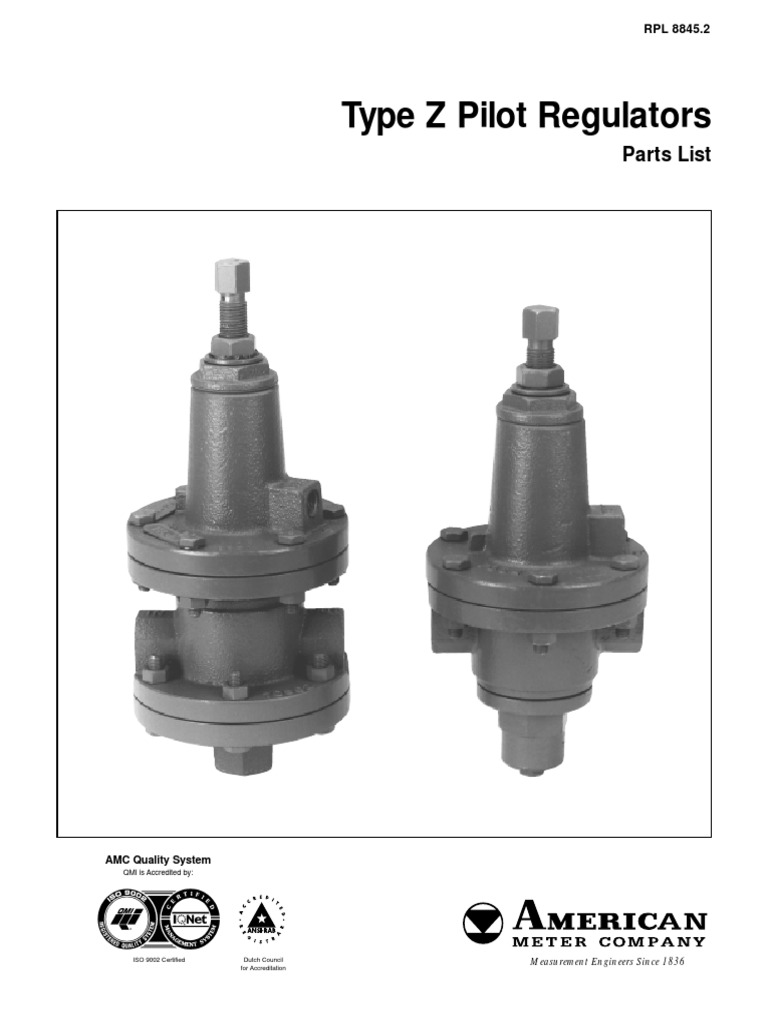 ZSC PILOT Reg Partes de Repuesto | PDF | Valve | Screw