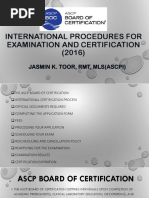 CSMLS Handbook | PDF | Test (Assessment) | Multiple Choice