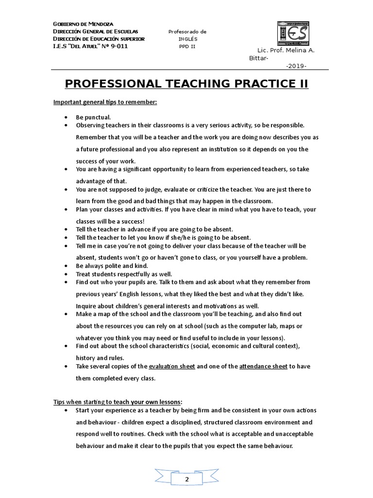 Tips For Primary School Pdf Teachers Classroom