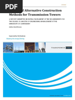 Work Method of Stringing Conductors | PDF | Insulator (Electricity ...