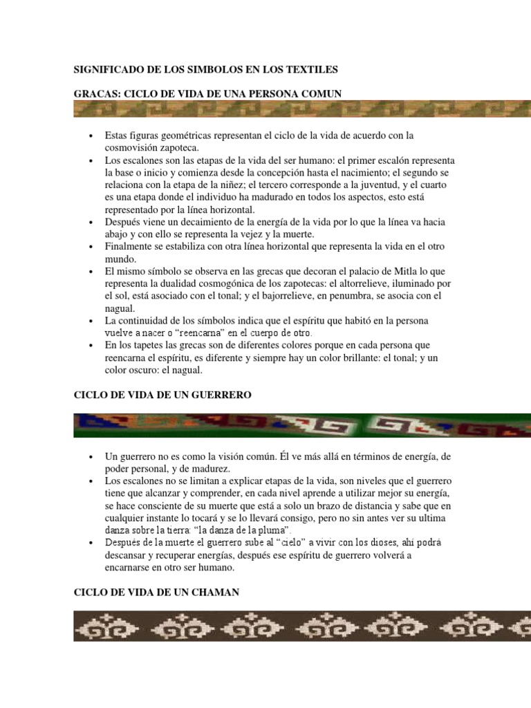 Grecas y Su Significado | PDF | Vida | Serpiente