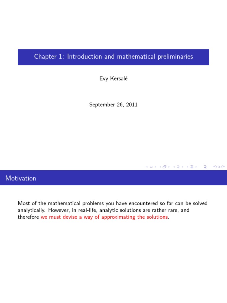 Numerical Analysis | PDF | Numerical Analysis | Approximation