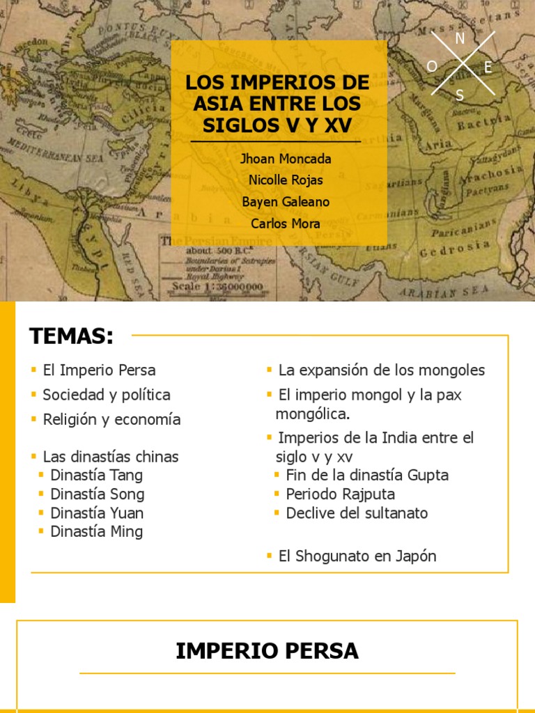 Los Imperios de Asia Entre Los Siglos V | PDF | Mongoles | China