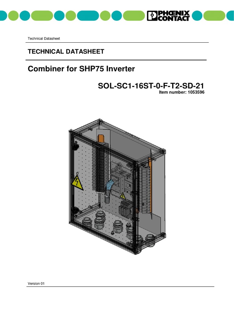 Ma DC Combiner CMB 16 f2 S Ov 30 Sol Sc1 16st 0 F t2 SD 21 en | PDF ...