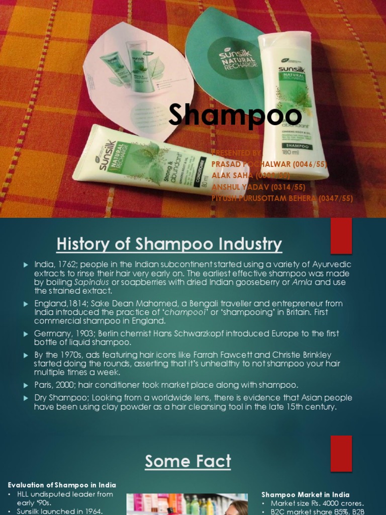 Shampoo | PDF | Shampoo | Market Segmentation