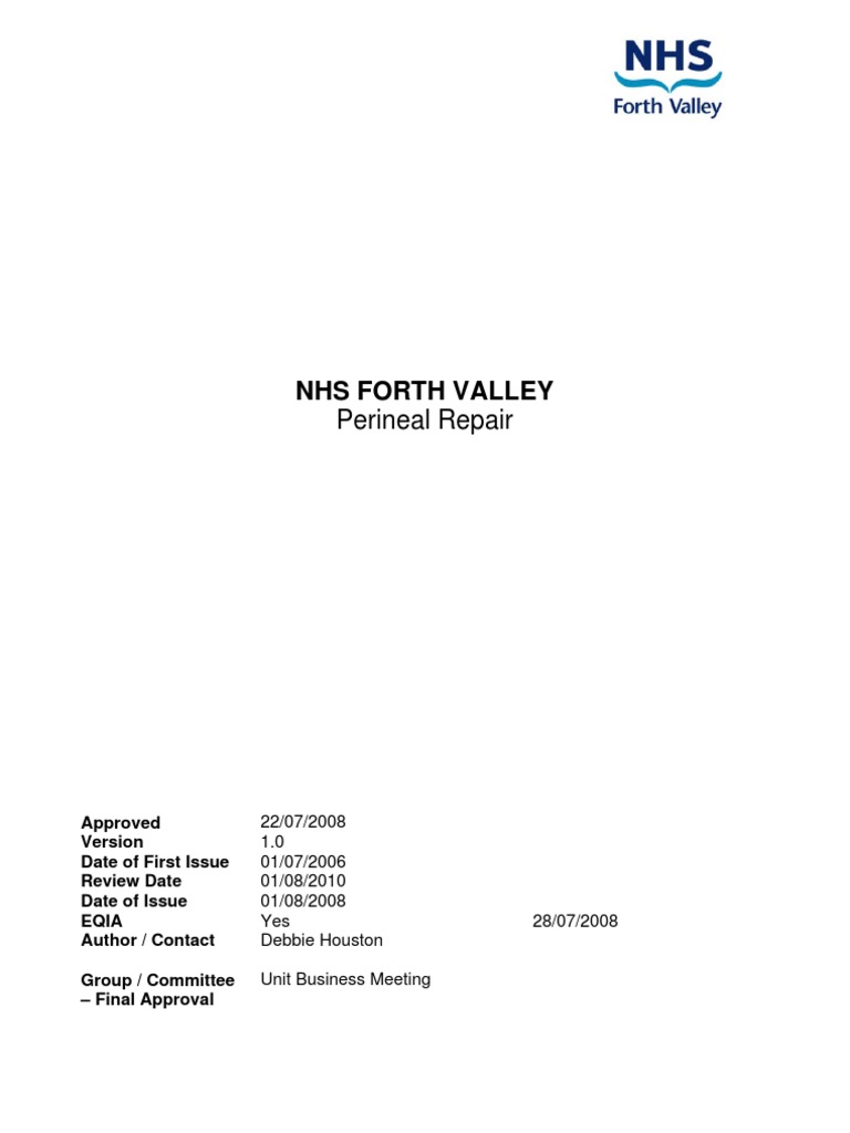 Repairing Perineal Trauma: A Guide to Effective Suturing of the ...