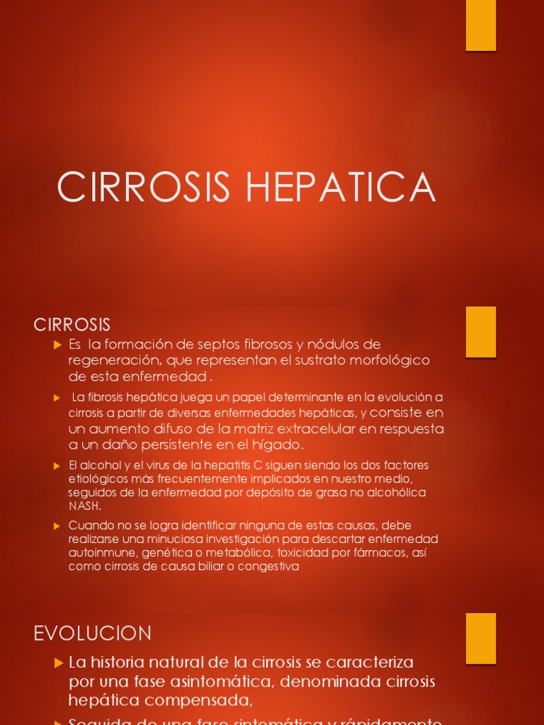 Cirrosis Hepatica | PDF | Cirrosis | Hepatitis