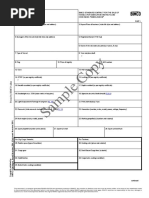 Standard Statement of Facts Template | PDF | Cargo | Ships