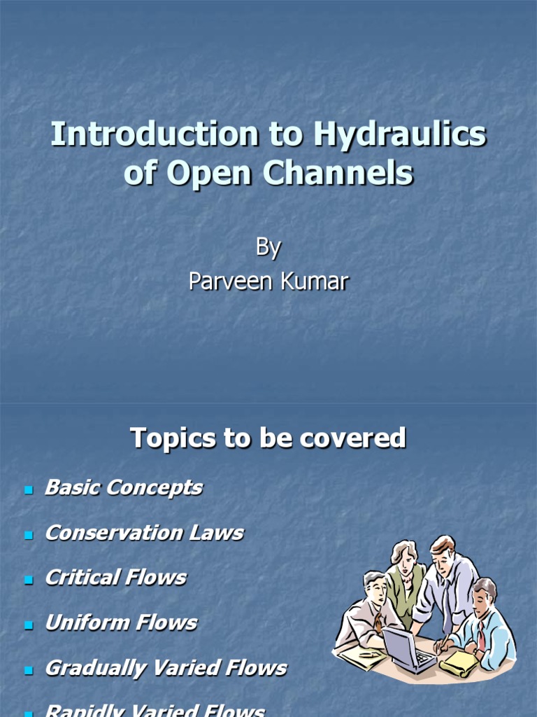 Introduction to Hydraulics Open Channels | PDF | Fluid Dynamics ...
