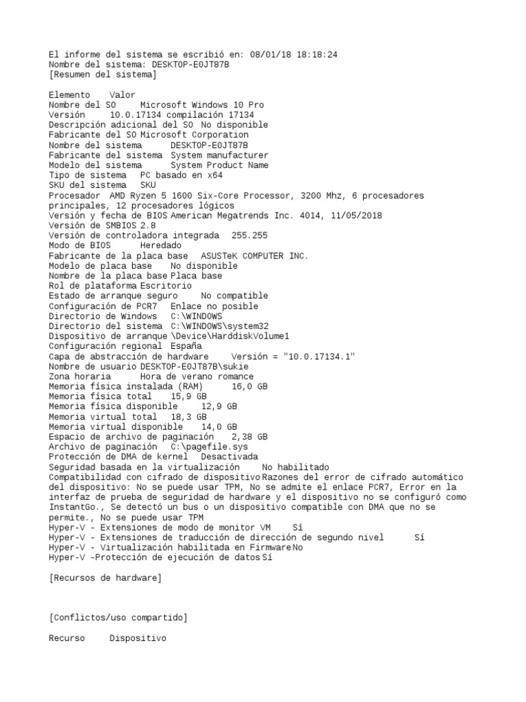 Hohg | PDF | Dirección IP | Bios