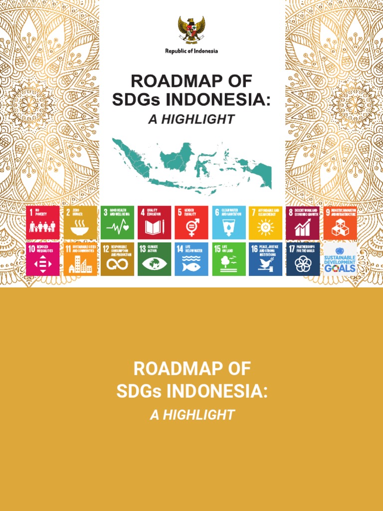 Roadmap Highlight of Sdgs Indonesia - Final | PDF | Economic ...