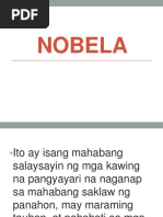 Nobela | PDF