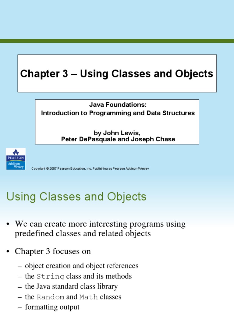Classes and Objects of Java | PDF | Data Type | Programming Paradigms